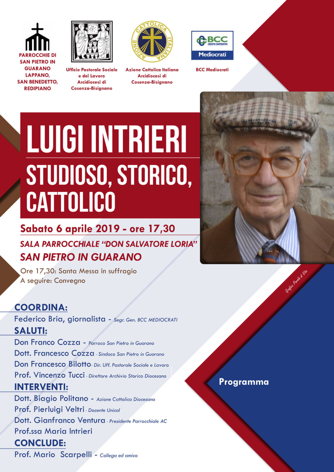 Luigi Intrieri: studioso, storico, cattolico - Parola di Vita