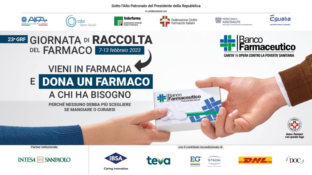 Torna la Giornata di raccolta del farmaco - Parola di Vita
